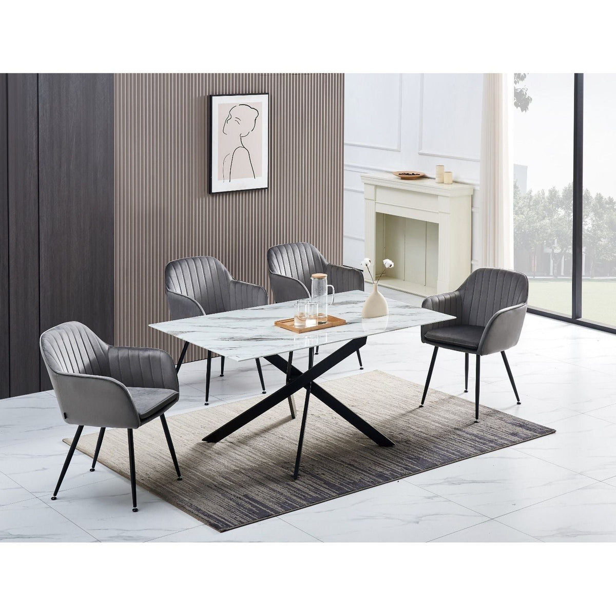 Jessica Dining Table – Strictly Furniture